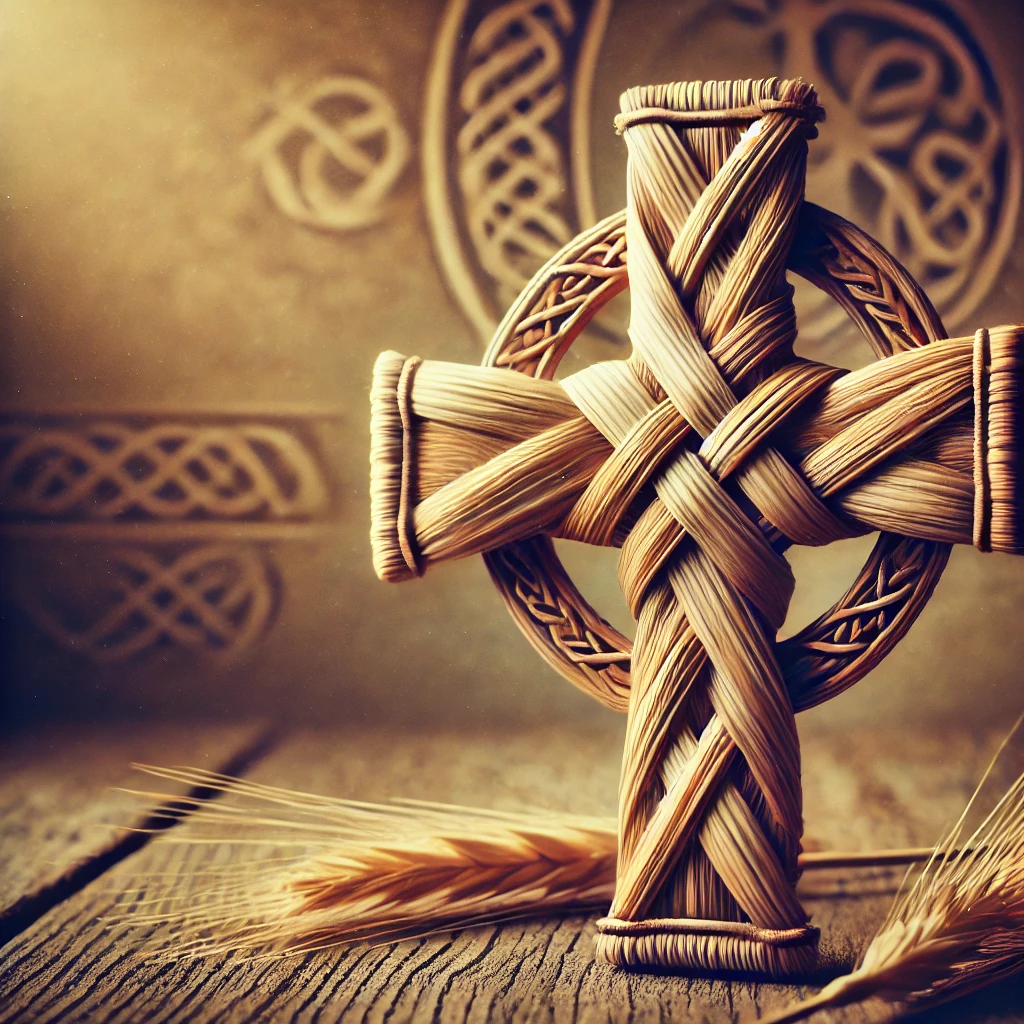 Lessons in Patience: Weaving a St. Brigid’s Cross – Pan Celtic Cuisine
